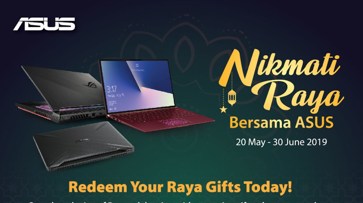 Aksesori Menarik Menanti Pembeli Komputer Riba ASUS, ROG Dan TUF Gaming