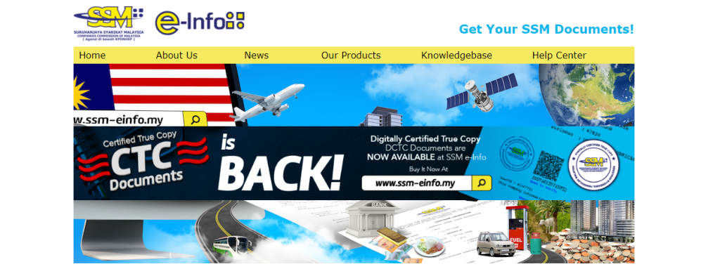 SSM Aktifkan Semula Perkhidmatan Dalam Talian - MyCoID, SSM e-Info ...